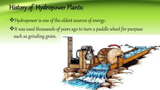 Hydro Electric Power Plant | Hydel Power Plant | PPTX