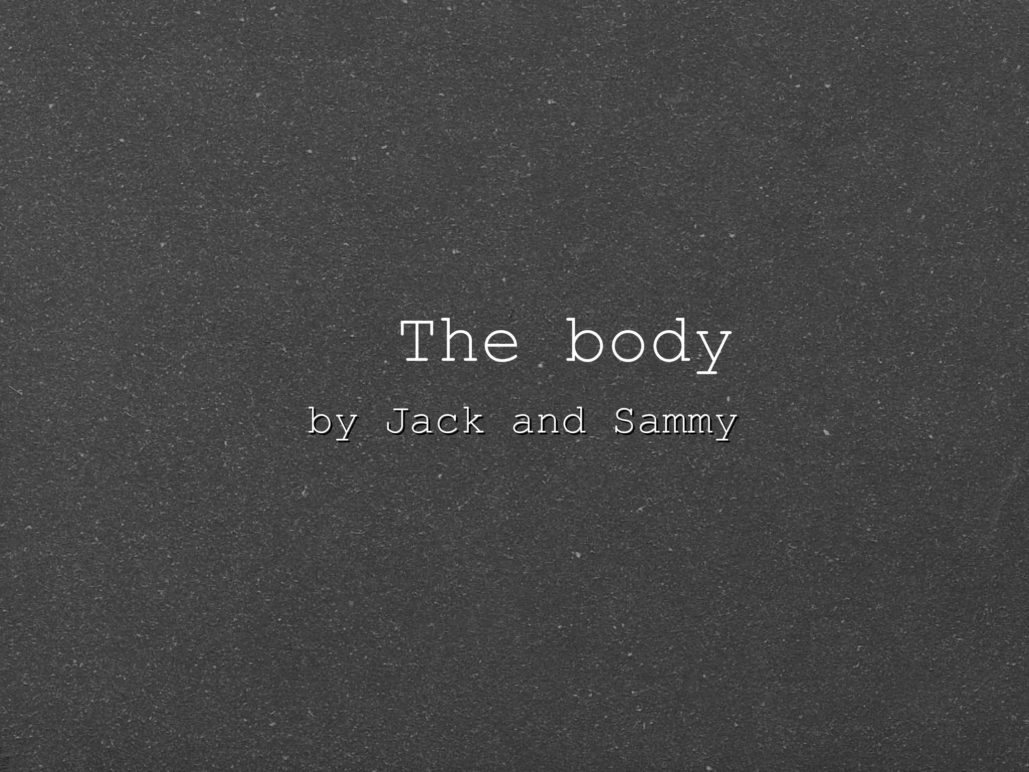 Sam and jack because were awesome | PPT