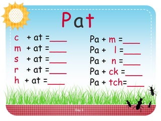 Sam and Pat. Low Emergent A | PPT