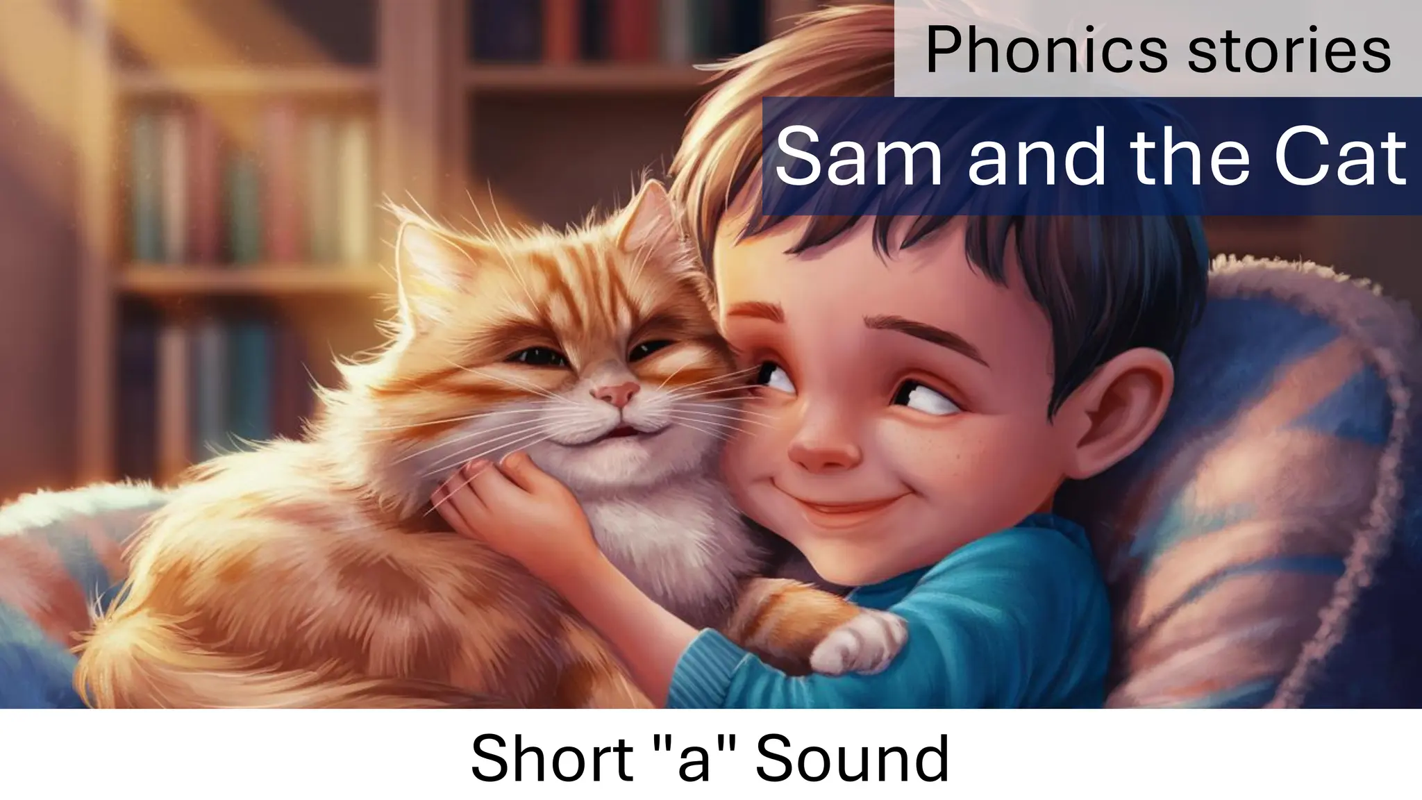 Phonetic Stories for Early Grade Reader, Sam and the Cat.pdf