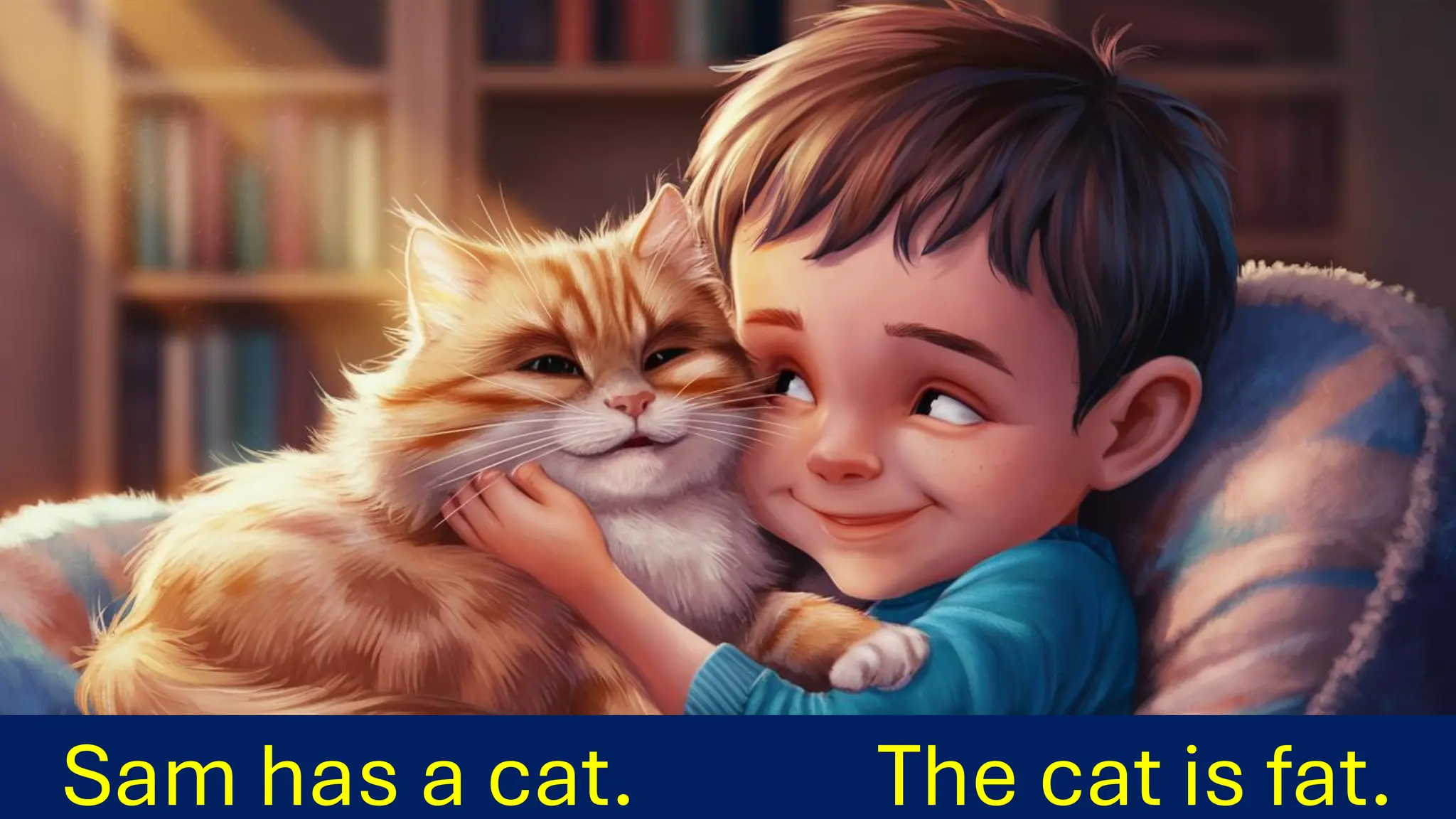 Phonetic Stories for Early Grade Reader, Sam and the Cat.pdf