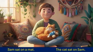 Phonetic Stories for Early Grade Reader, Sam and the Cat.pdf