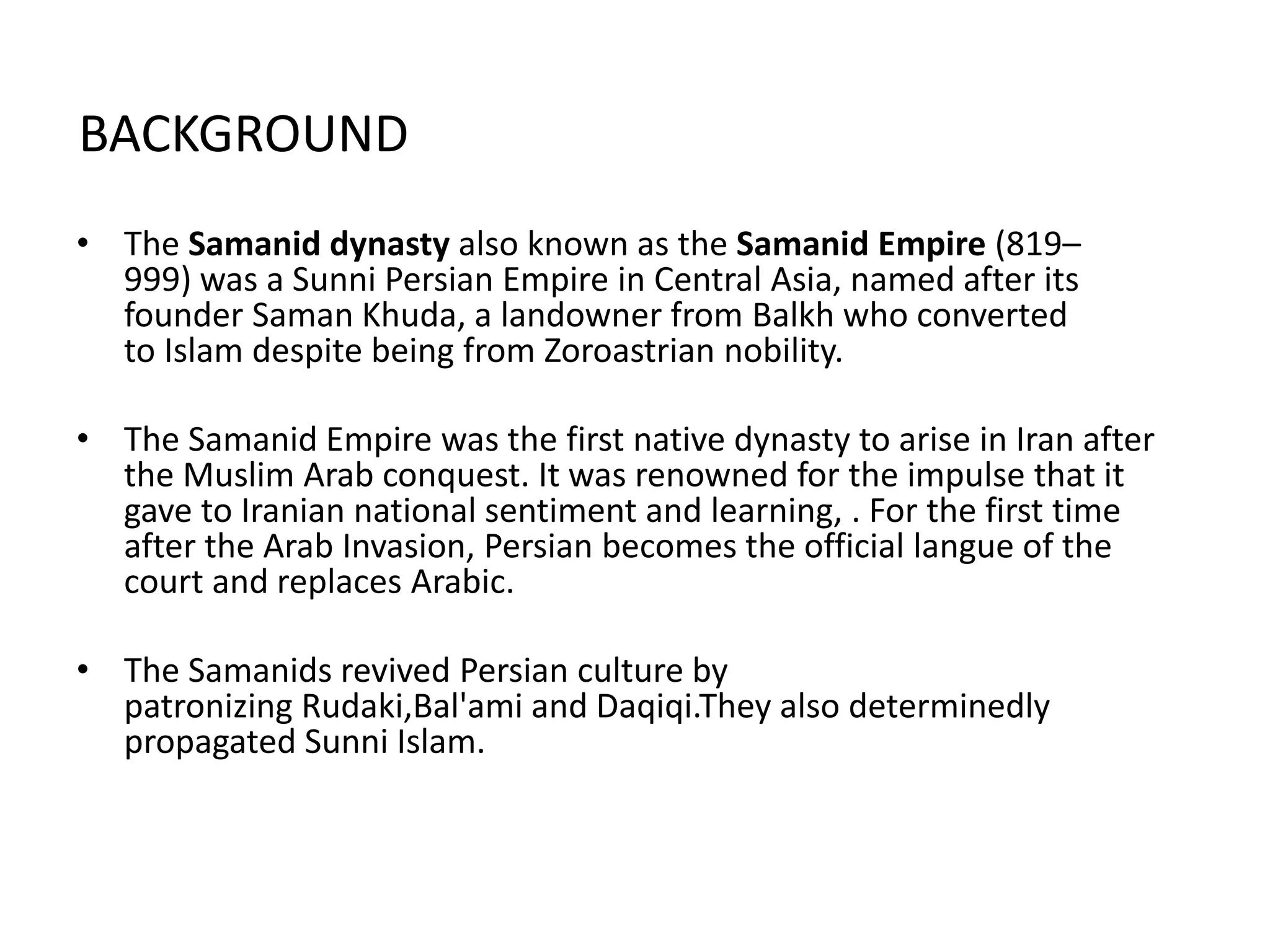 Samanids Islamic achitecture | PPTX