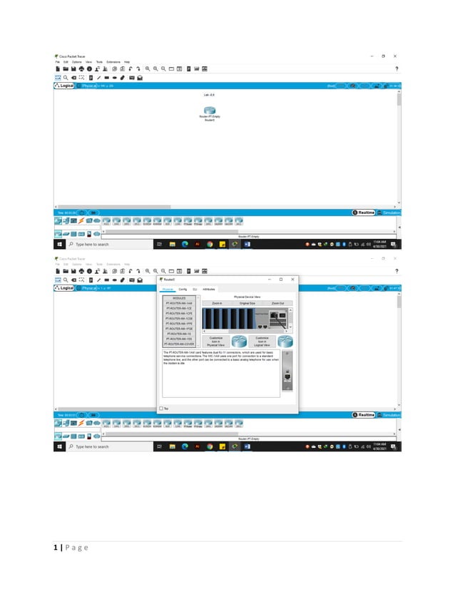 networking lab | PDF