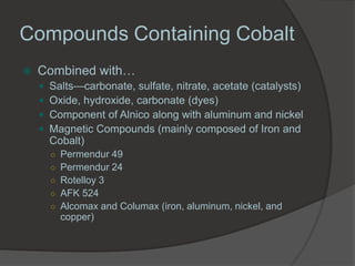 Cobalt (Samantha Johnson) | PPT