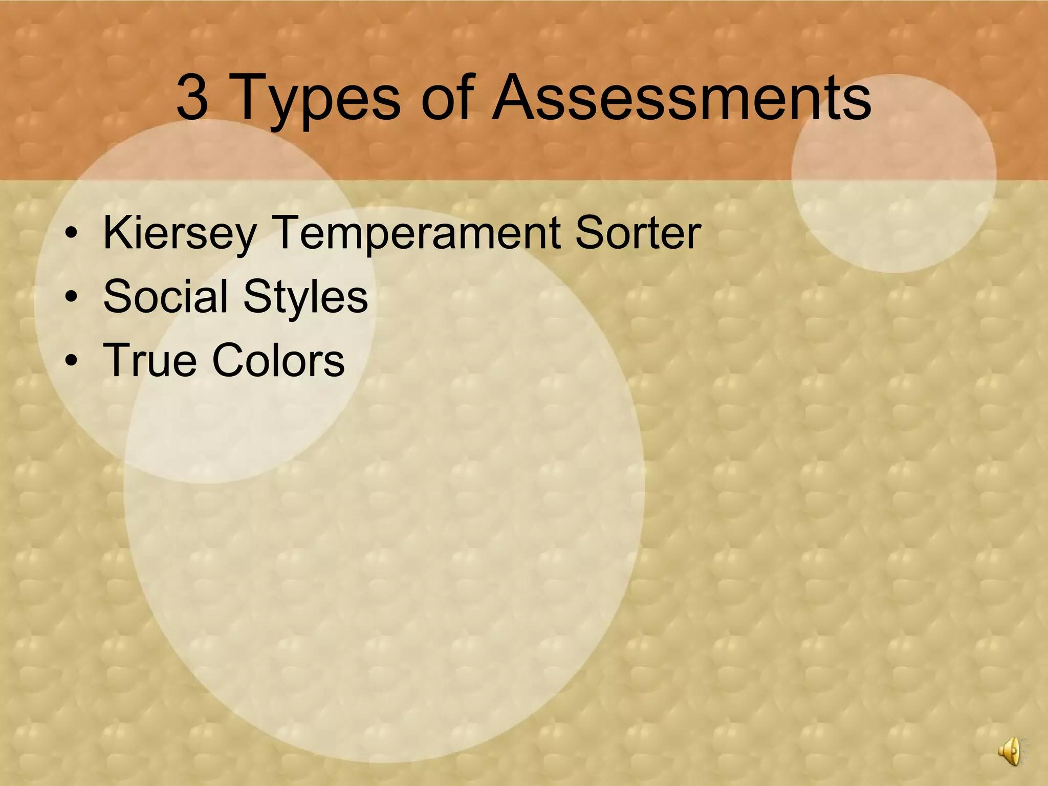 Personality Identification Models (1 of 6) | PPT