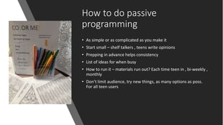 Teens and Irish Public Libraries | PPT