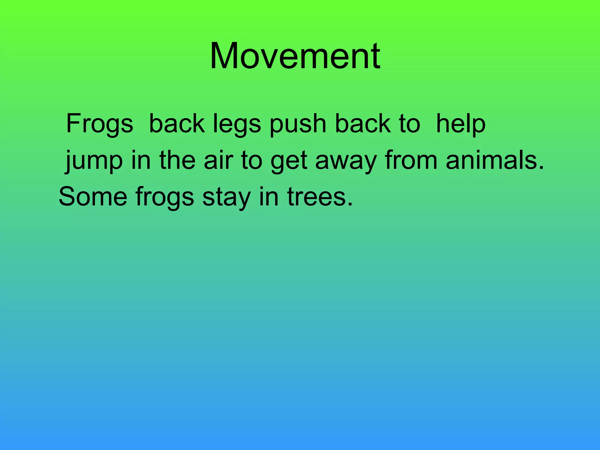 Samantha v frogs | PPT