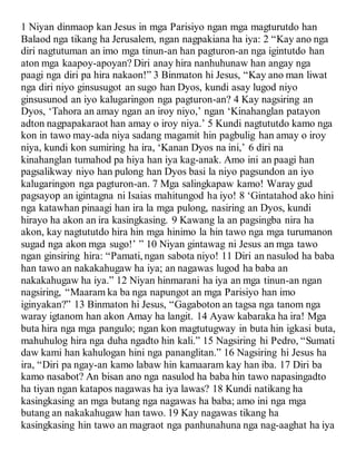 Samarenyo, waray bible new testament | DOCX