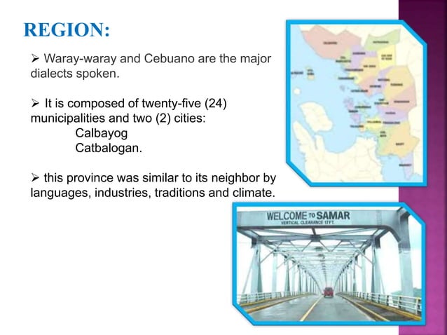 Philippines : Samar's Geography | PPTX