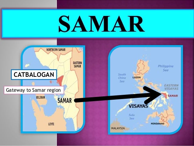 Region VIII - Samar: Geographical Characteristics