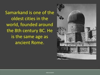 the history and modern samarkand.pptx