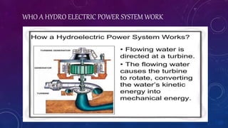 hydro electric power | PPTX