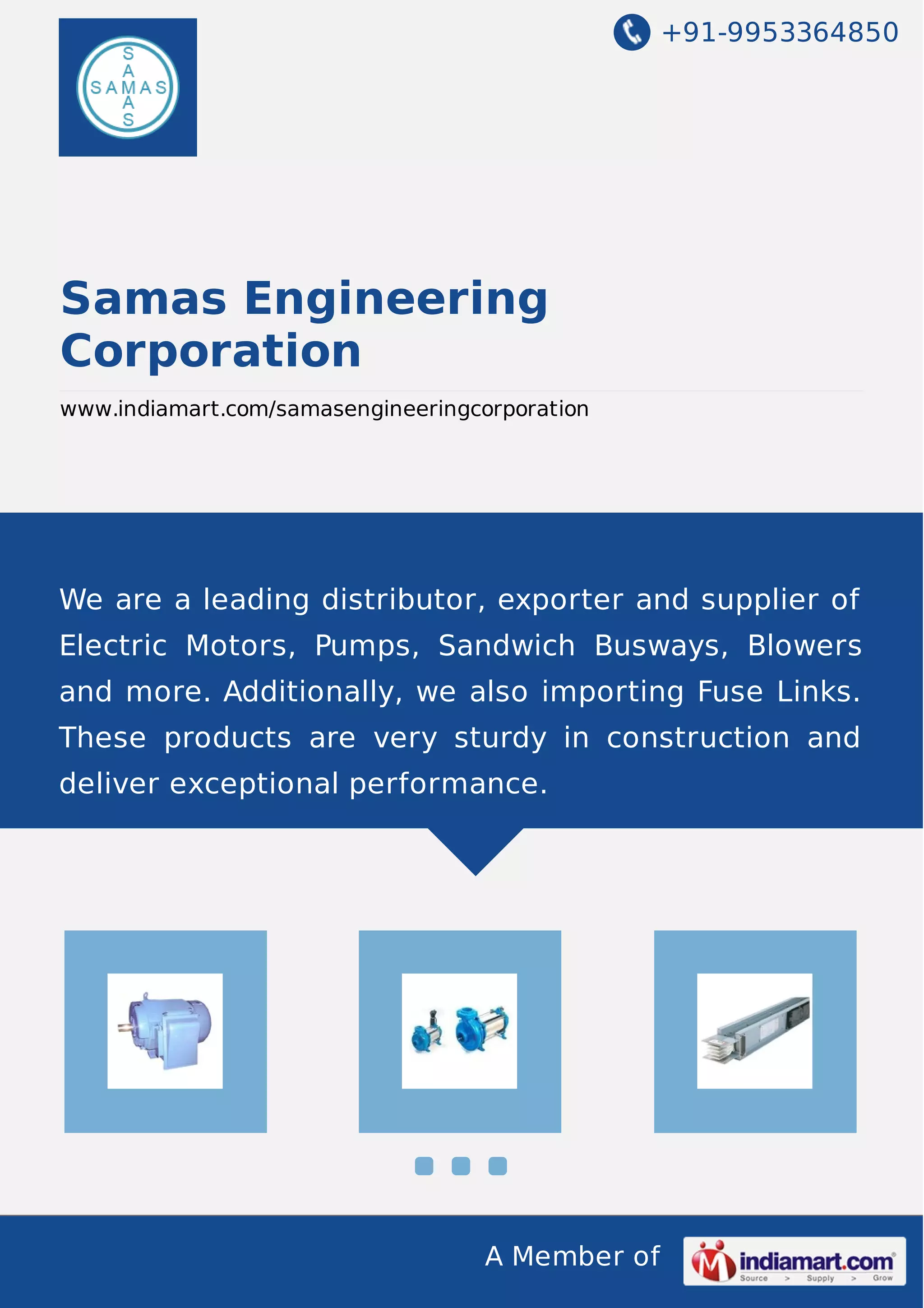 Samas Engineering Corporation, Chennai, Electrical & Engineering ...