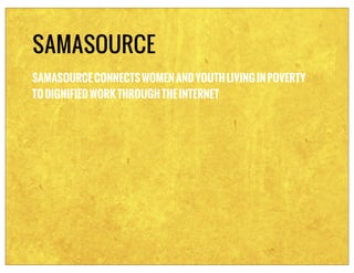 Samasource 2011 Annual Report | PDF