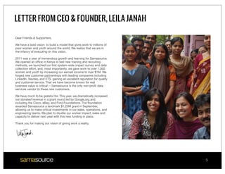 Samasource 2011 Annual Report | PDF