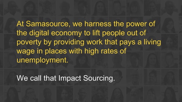 Samasource: A solution for your data projects | PPT