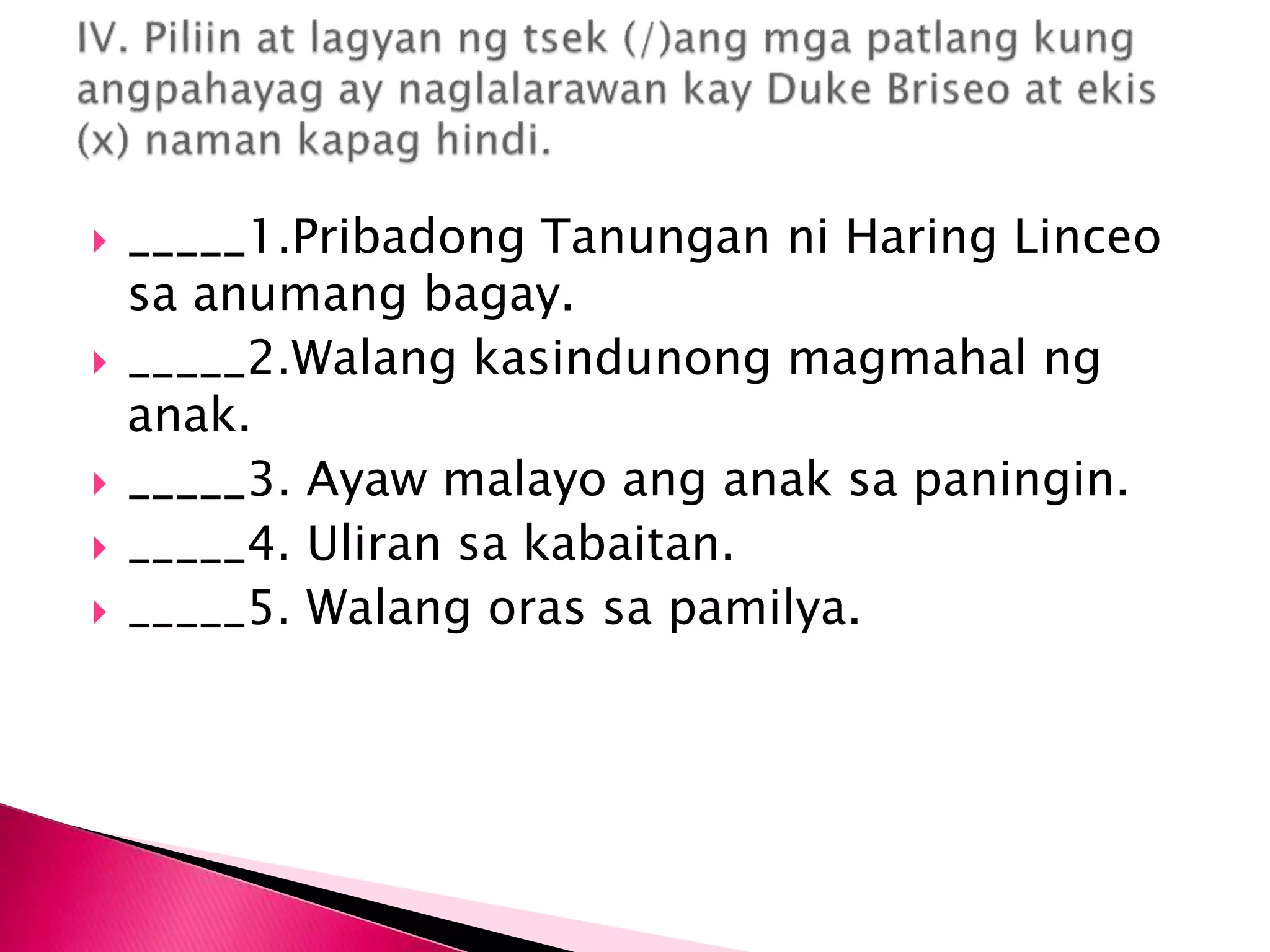 flroante at laura pagsasanay | PPTX