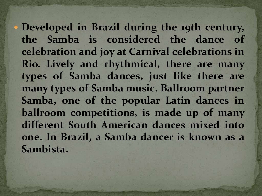 Samba pa ti meaning english - motoquest
