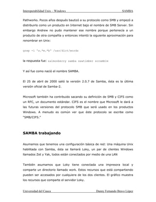 Samba | PDF | Operating Systems | Computer Software and Applications