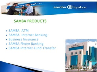 Samba bank ppt final | PPTX