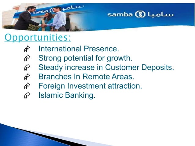 Samba bank ppt final | PPTX | Credit Cards | Personal Debt