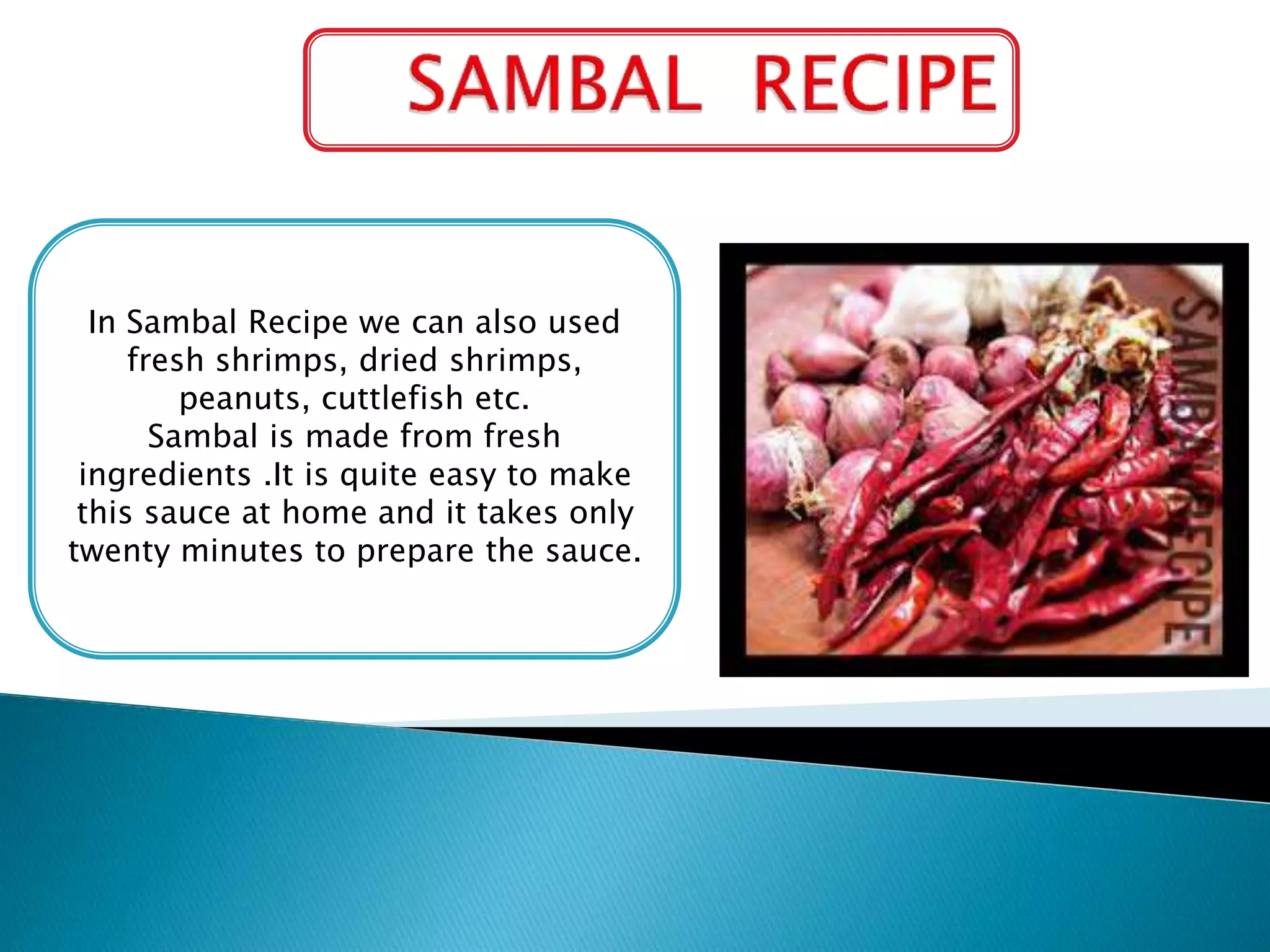 Sambal | PPT