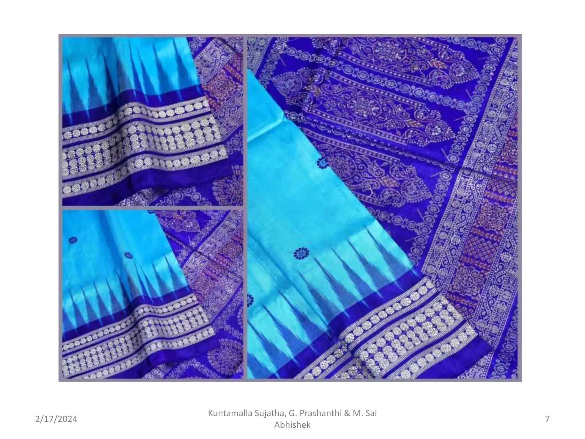 Sambalpuri saree - designs, patterns and making process of the sari.pptx