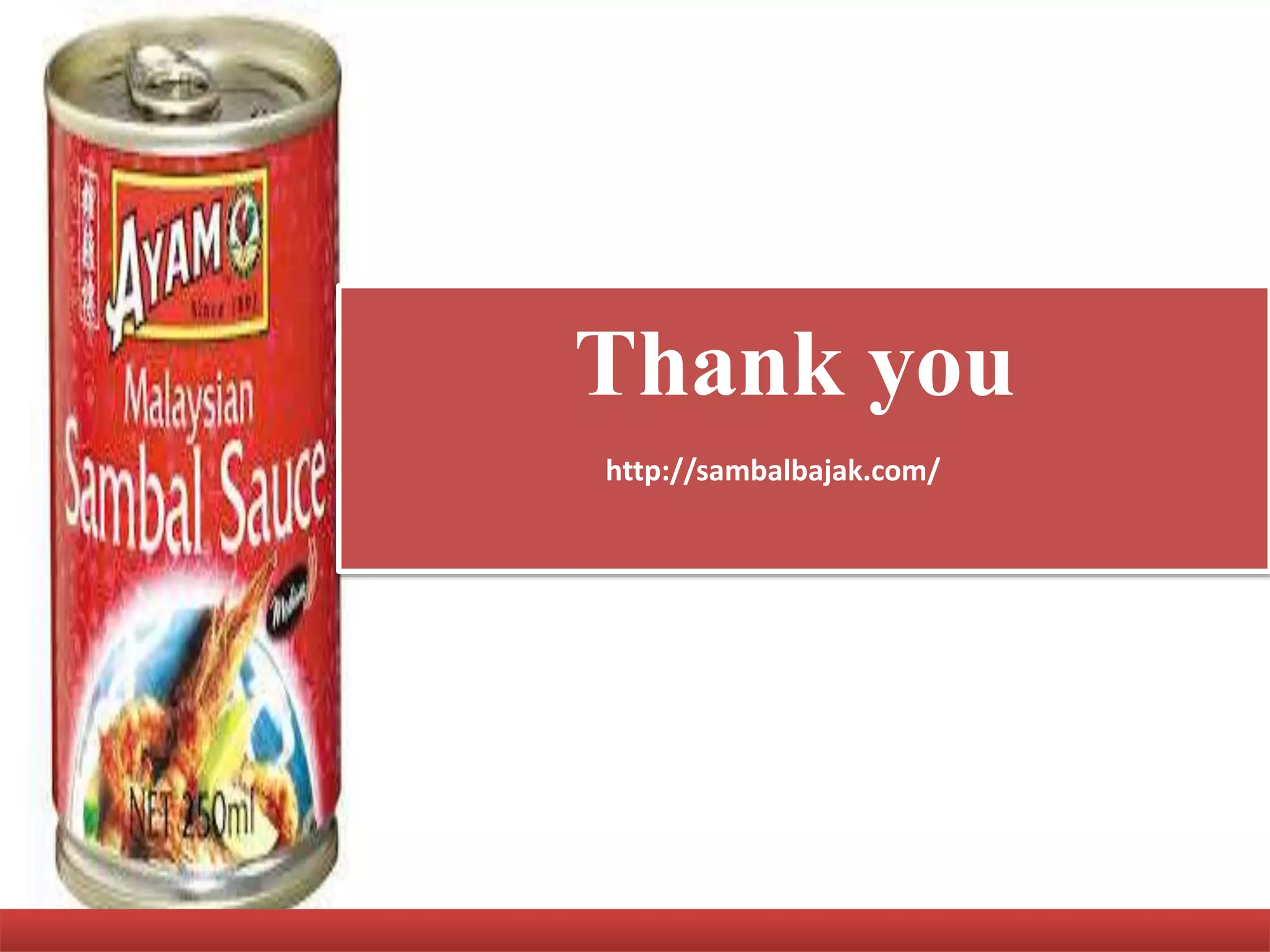 Sambal sauce | PPTX | Cooking | Food & Drink