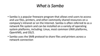 Samba power point presentation | PPTX