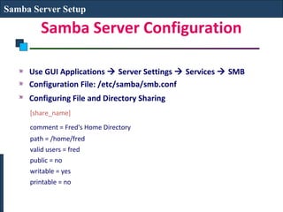 Samba server | PPT