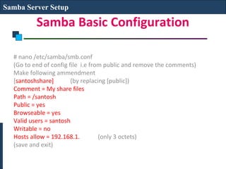 Samba server | PPT