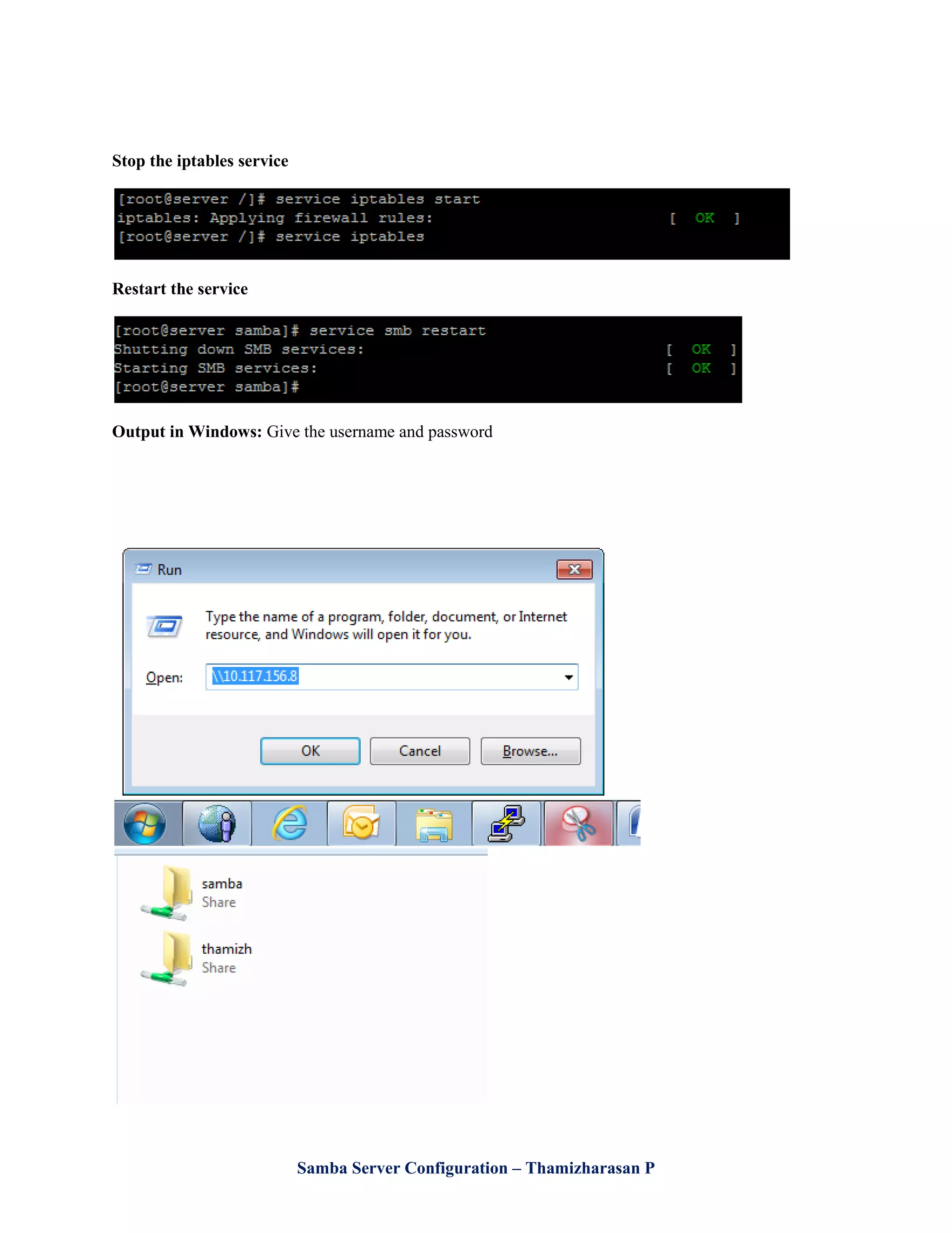Samba Server Configuration Pdf Operating Systems Computer Software And Applications