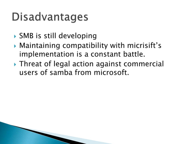 Samba Server Configuration Ppt