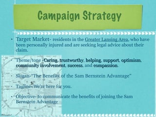 Sam Bernstein advantage | PPT