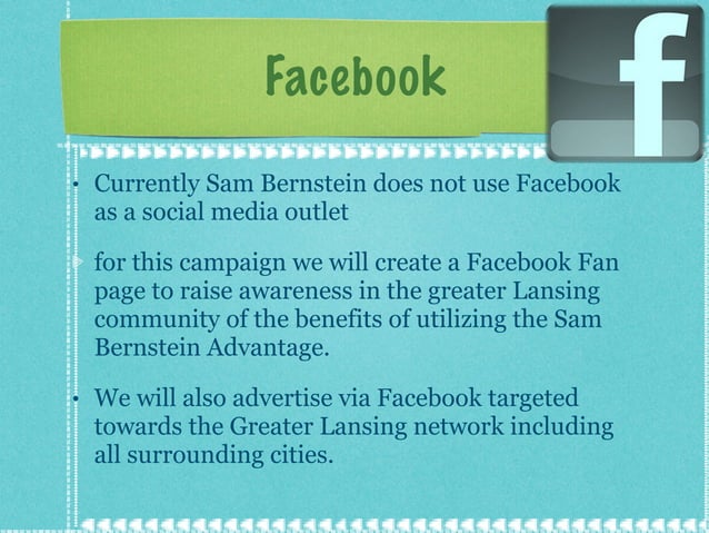 Sam Bernstein advantage | PPT