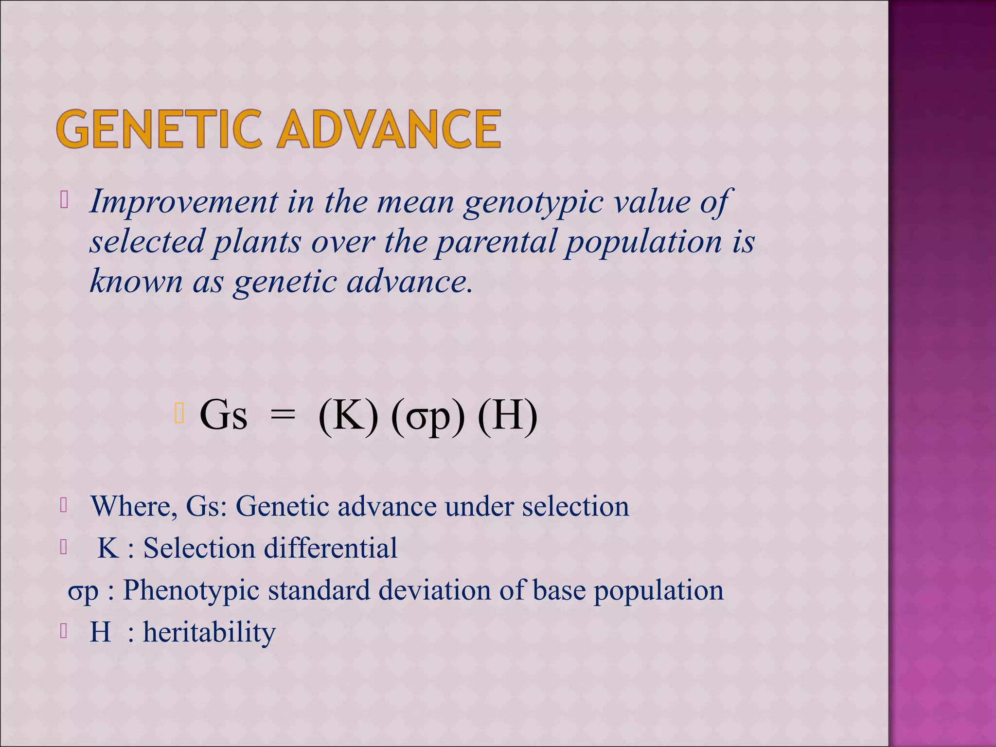 heritability its type and estimation of it | PPT