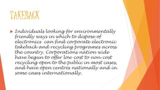 E-Waste Management | PPT