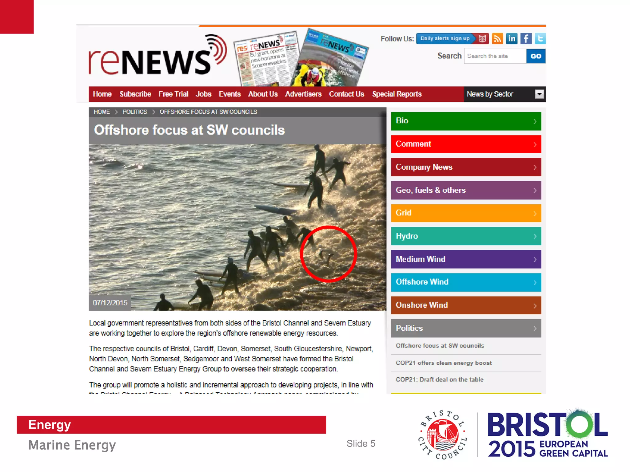 Sam Bryan - Sustainable Severn Forum 2015 | PDF