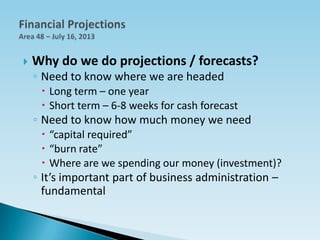 Financial Projections | PPT