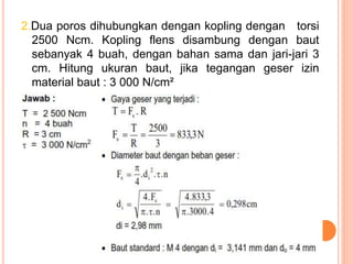 Sambungan baut dan mur | PPTX