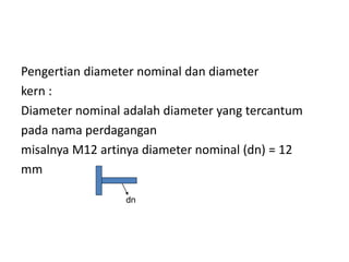 sambungan baut mutu tinggi dalam pekerjaan baja | PPT