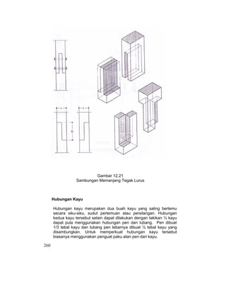 Sambungan kayu | PDF
