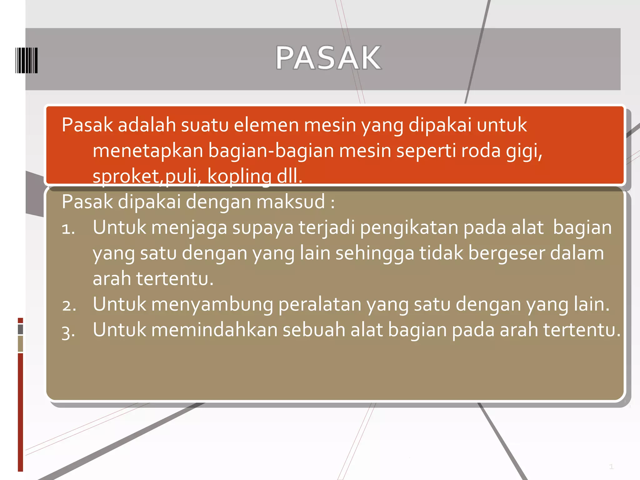 Sambung Pasak | PPT