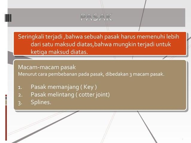 Sambung Pasak | PPT