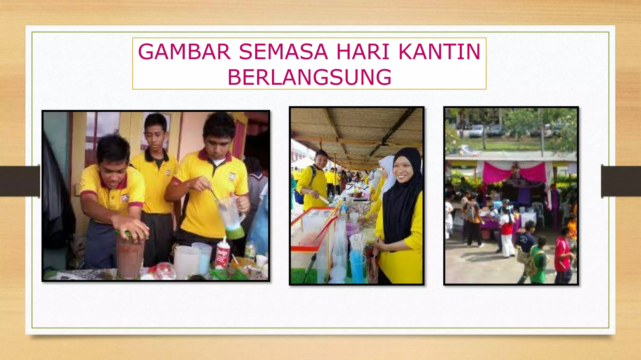 Sambutan hari kantin (MTE2016) | PPTX