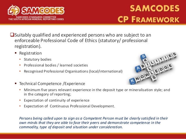 SAMCODES training