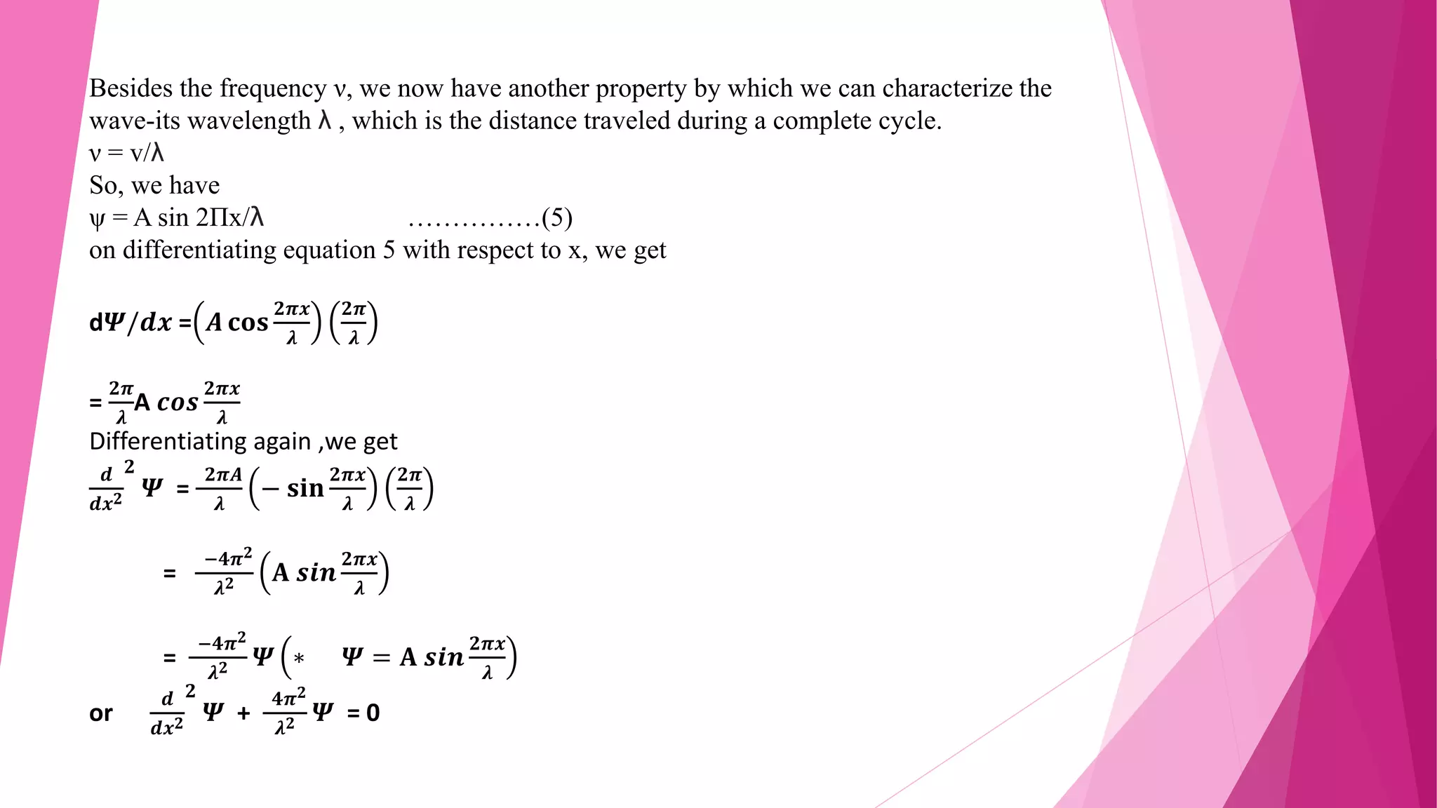 Schrodinger wave equation.pptx
