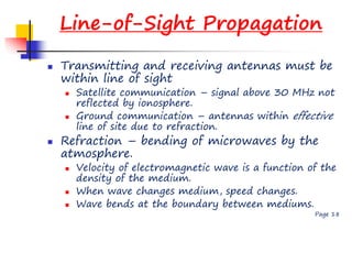 Radio Frequency Waves ,Data communication & Networks | PPSX