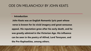 John keats | PPT